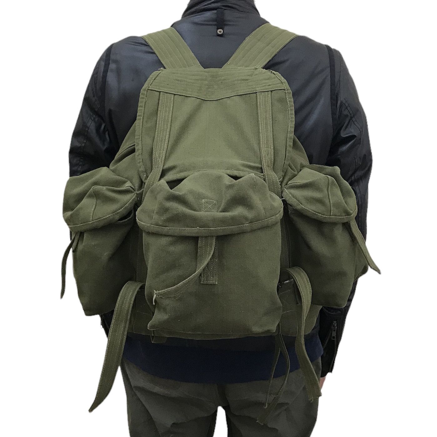 Vintage Vintage Military WWII Vietnam M14 Haversack Field Backpack ...