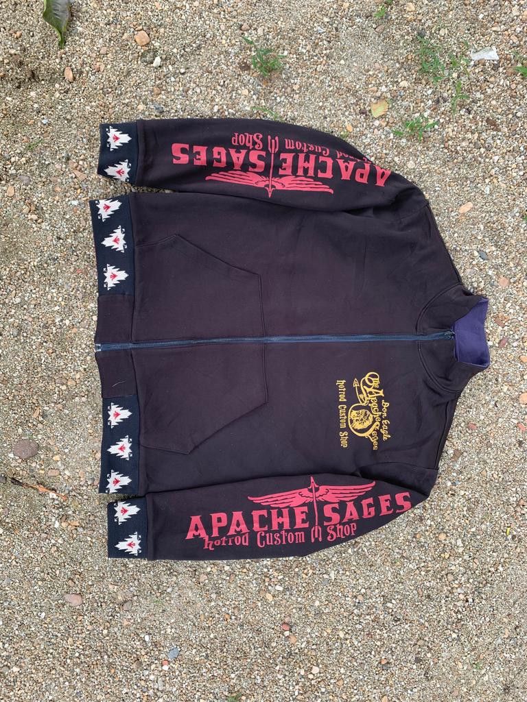 Designer × Japanese Brand MWS Apache Sages design Reversible Jacket ...