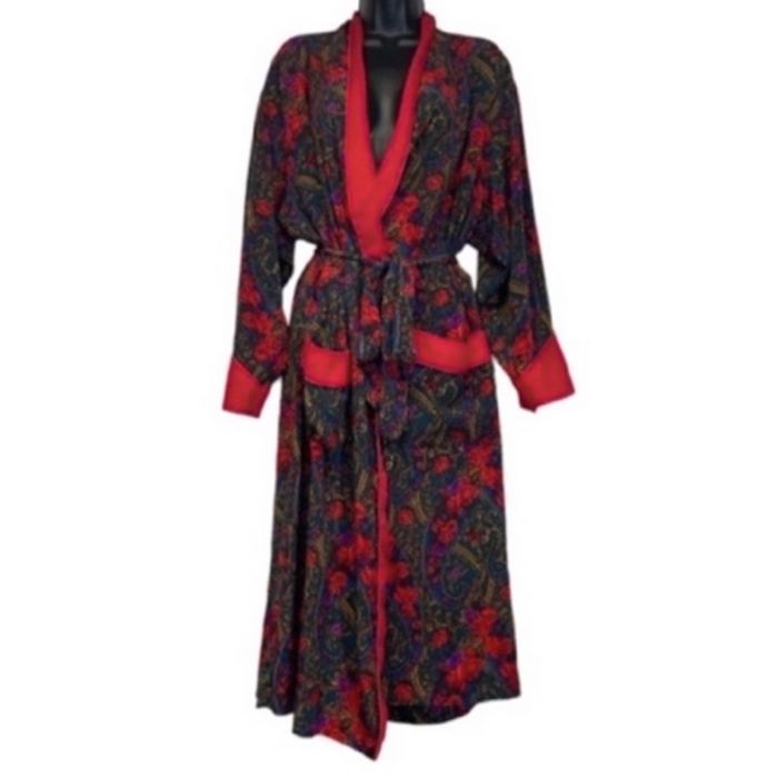 Victoria's Secret Victoria's Secret Gold Kimono Silky Robe Gold Label ...