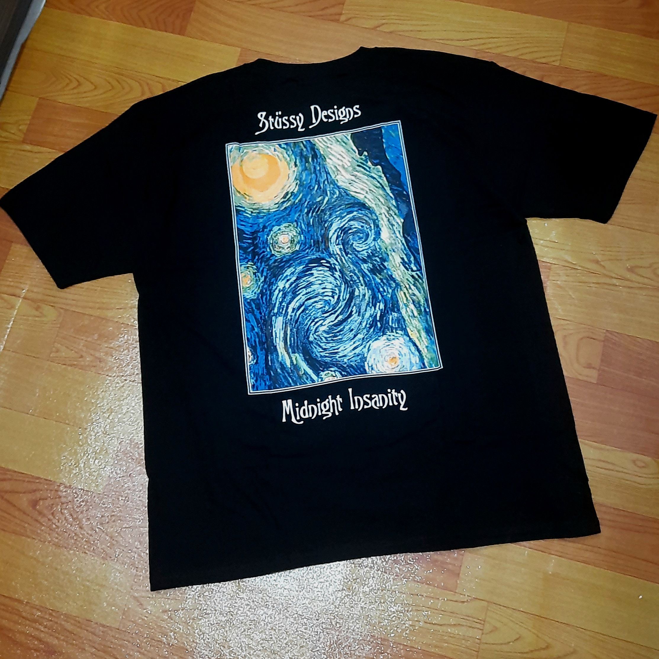 Streetwear × Stussy Stussy Midnight Insanity Tee | Grailed