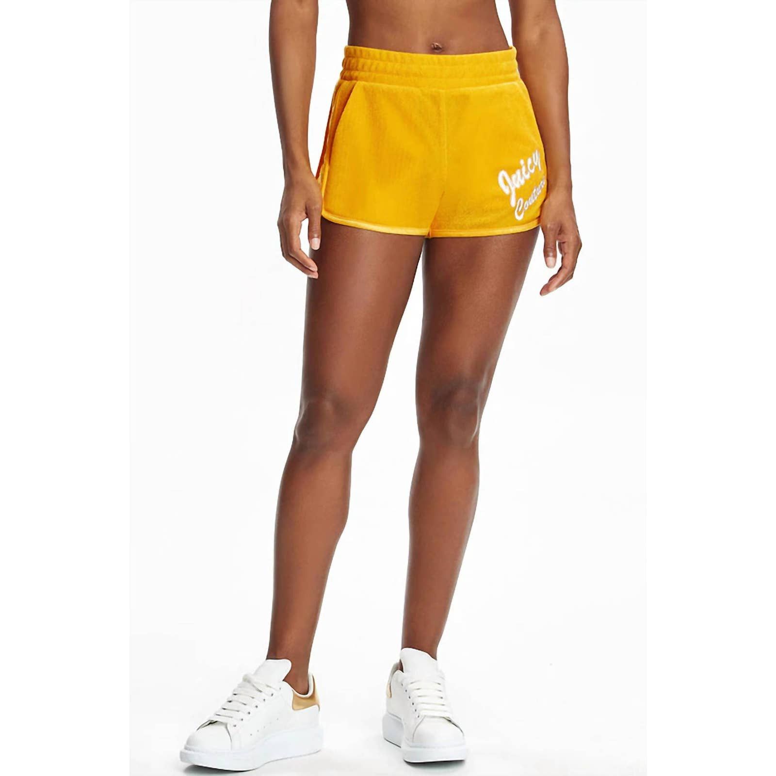 Juicy Couture Terry Logo Retro Shorts In Pushpop | Grailed