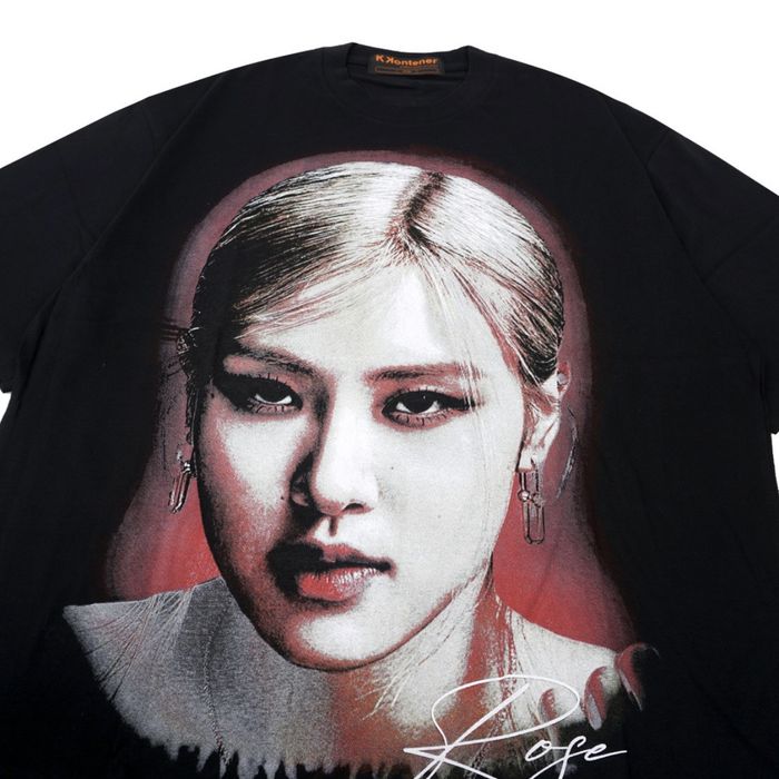 Japanese Brand Rose BlackPink Rap Tees Modern Bootleg | Grailed