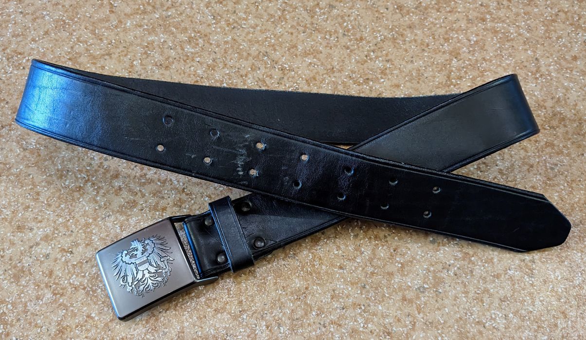 Military Vintage Austrian Military Leather Belts | Grailed