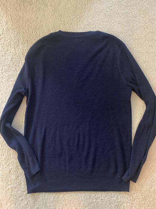 J.Crew Merino Wool-Cotton Ribbed Sweater Henley | Grailed