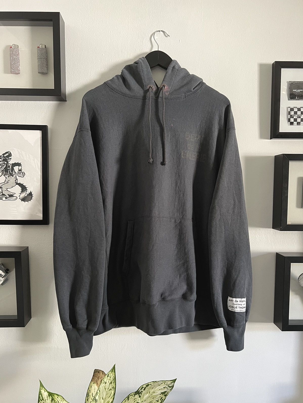 Gallery Dept. OG DEPT DE LA GALERIE FADED HOODIE | Grailed