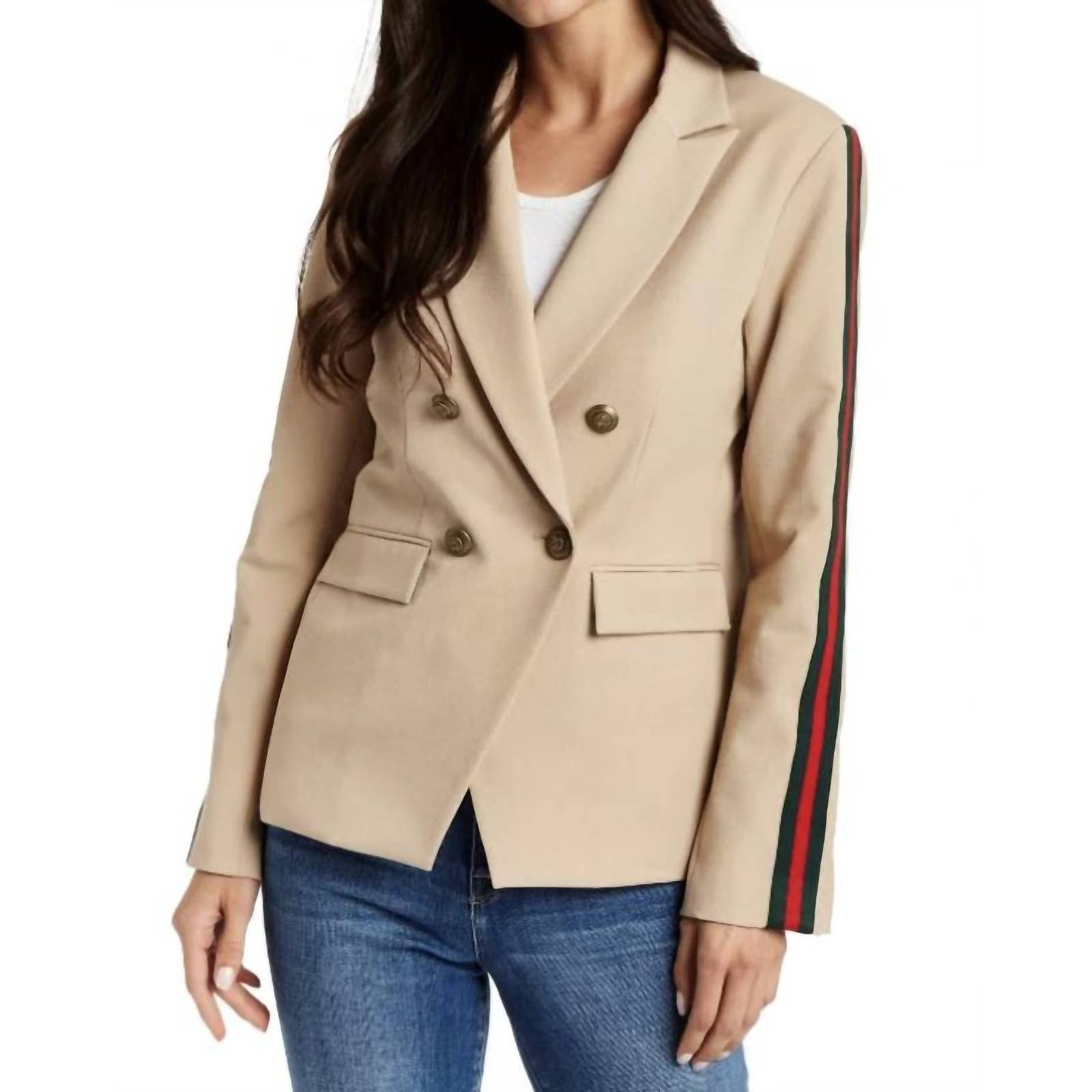 Drew Tai-Ribbon Blazer In Khaki | Grailed