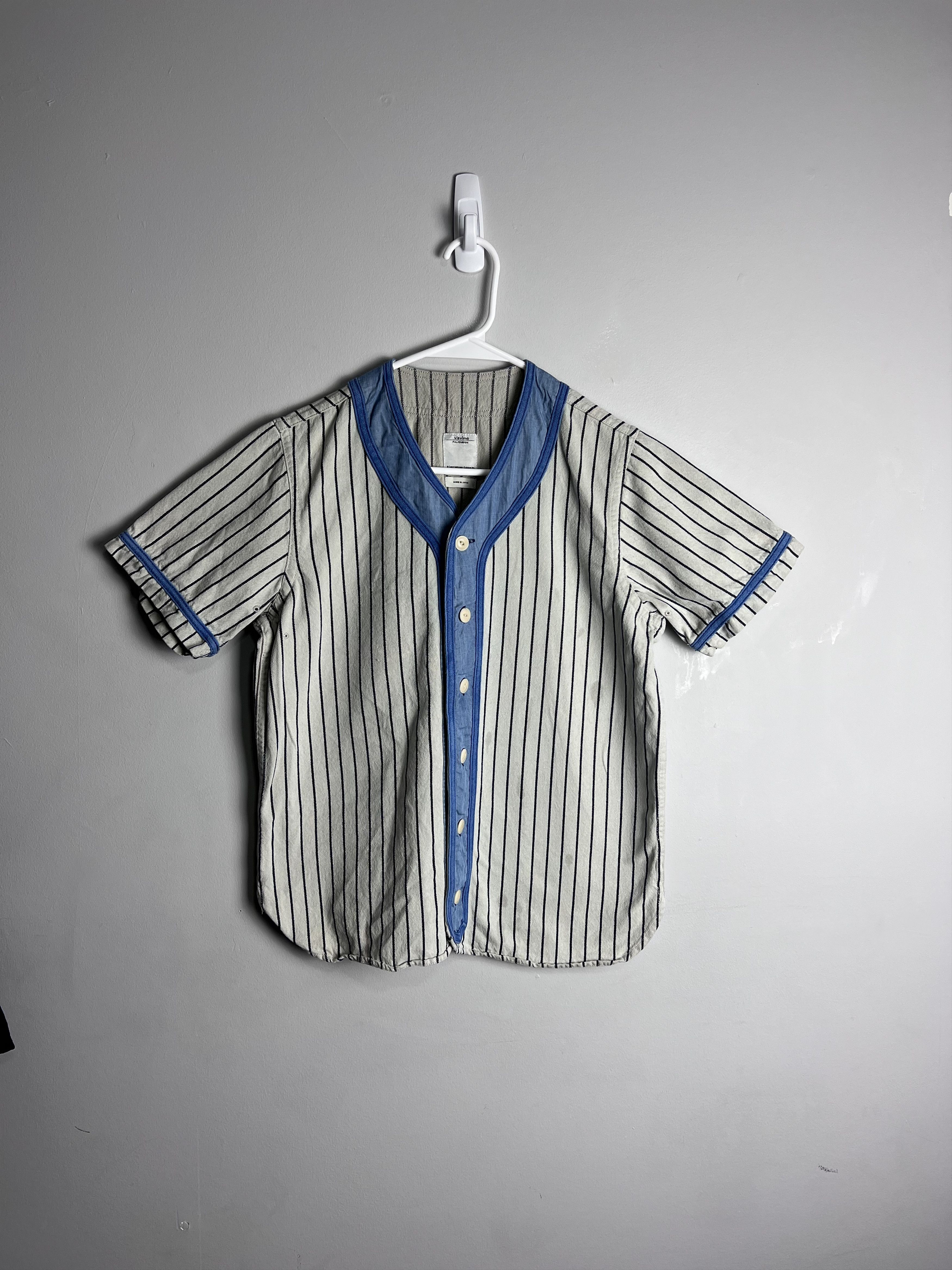 Visvim Visvim Dugout Stripe - Baseball Shirt | Grailed