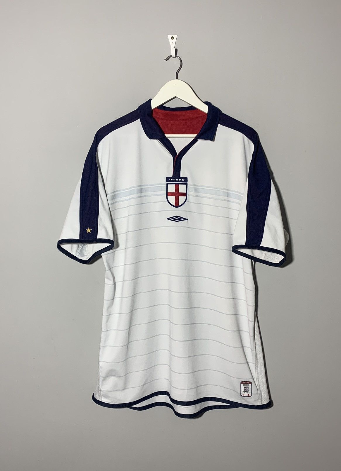 Soccer Jersey × Umbro × Vintage England 2004 Reversible Football Shirt ...