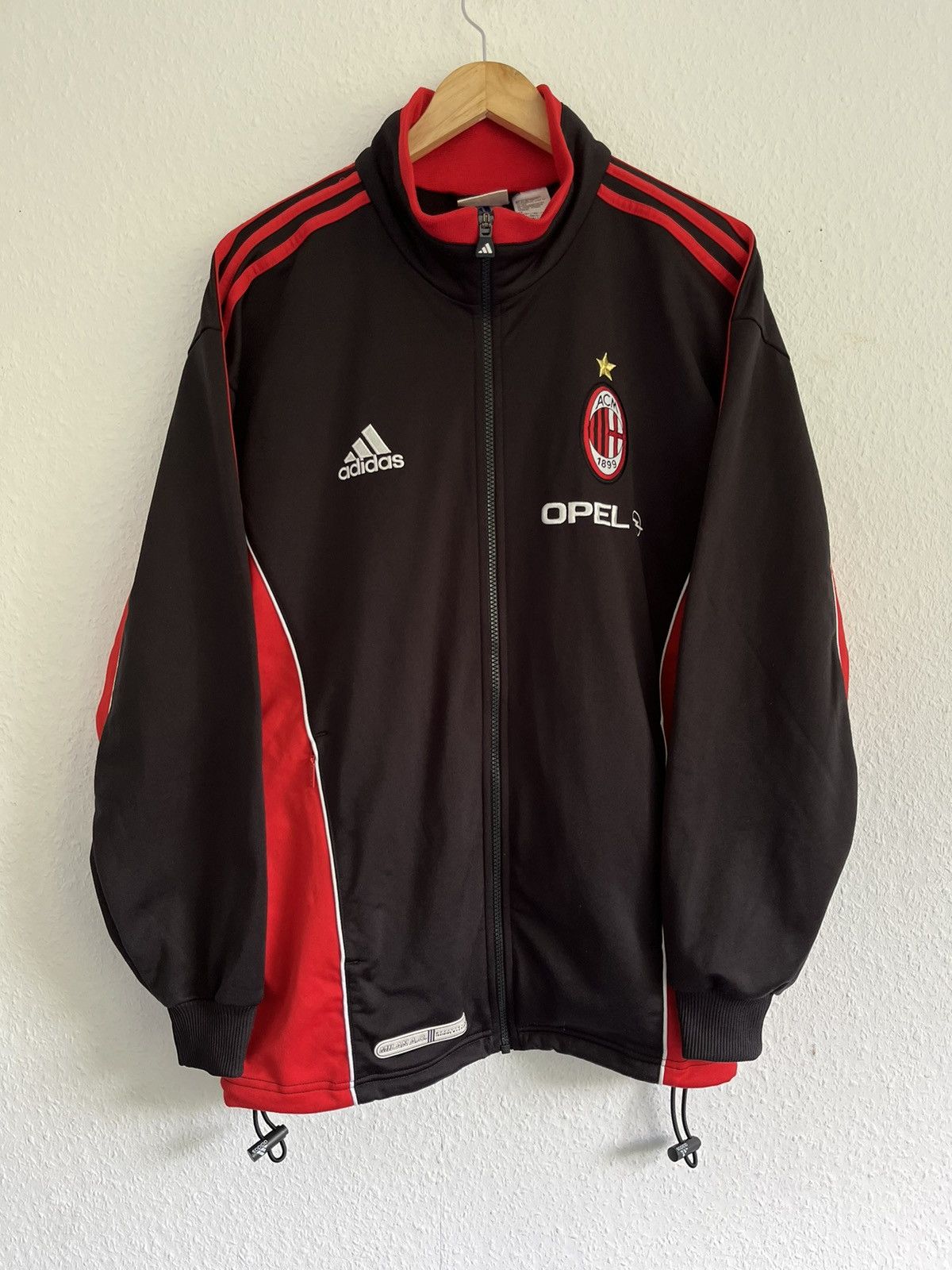 Adidas × Soccer Jersey × Vintage Adidas Ac Milan vintage centenary opel 1999/00 track jacket ...