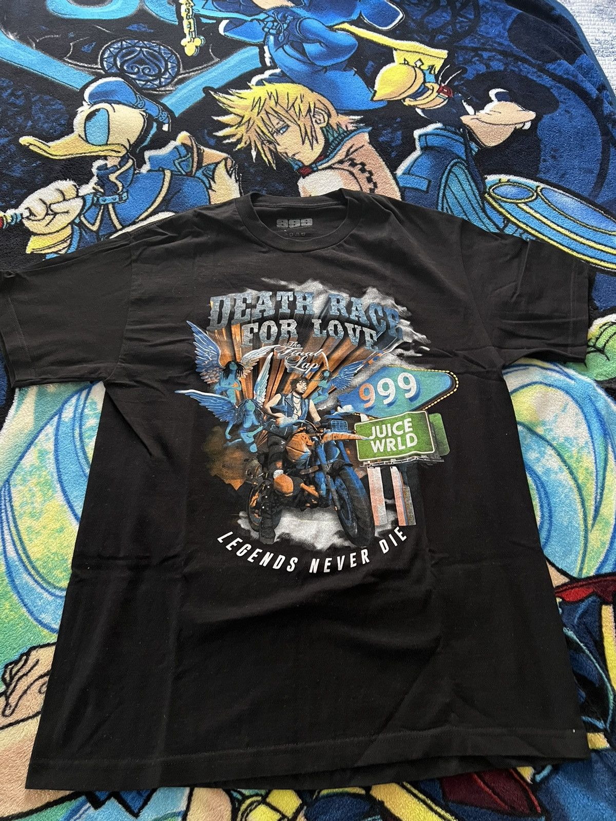 999 Club × Band Tees × Streetwear Juice WRLD Legends Never Die Tee 999 ...