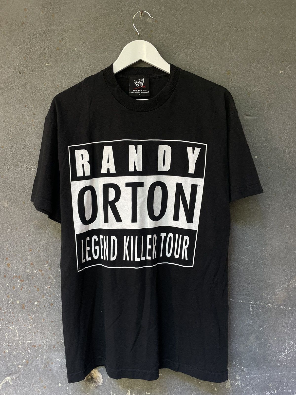 Vintage × Wwe × Wwf VINTAGE RANDY ORTON KILLER WWF TOUR T SHIRT | Grailed