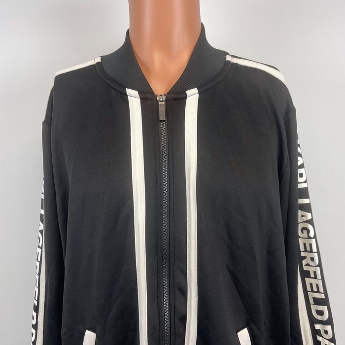 Karl Lagerfeld Karl Lagerfeld Paris Block Letter Athleisure Track ... Karl Lagerfeld Karl Lagerfeld Paris Block Letter Athleisure Track ...