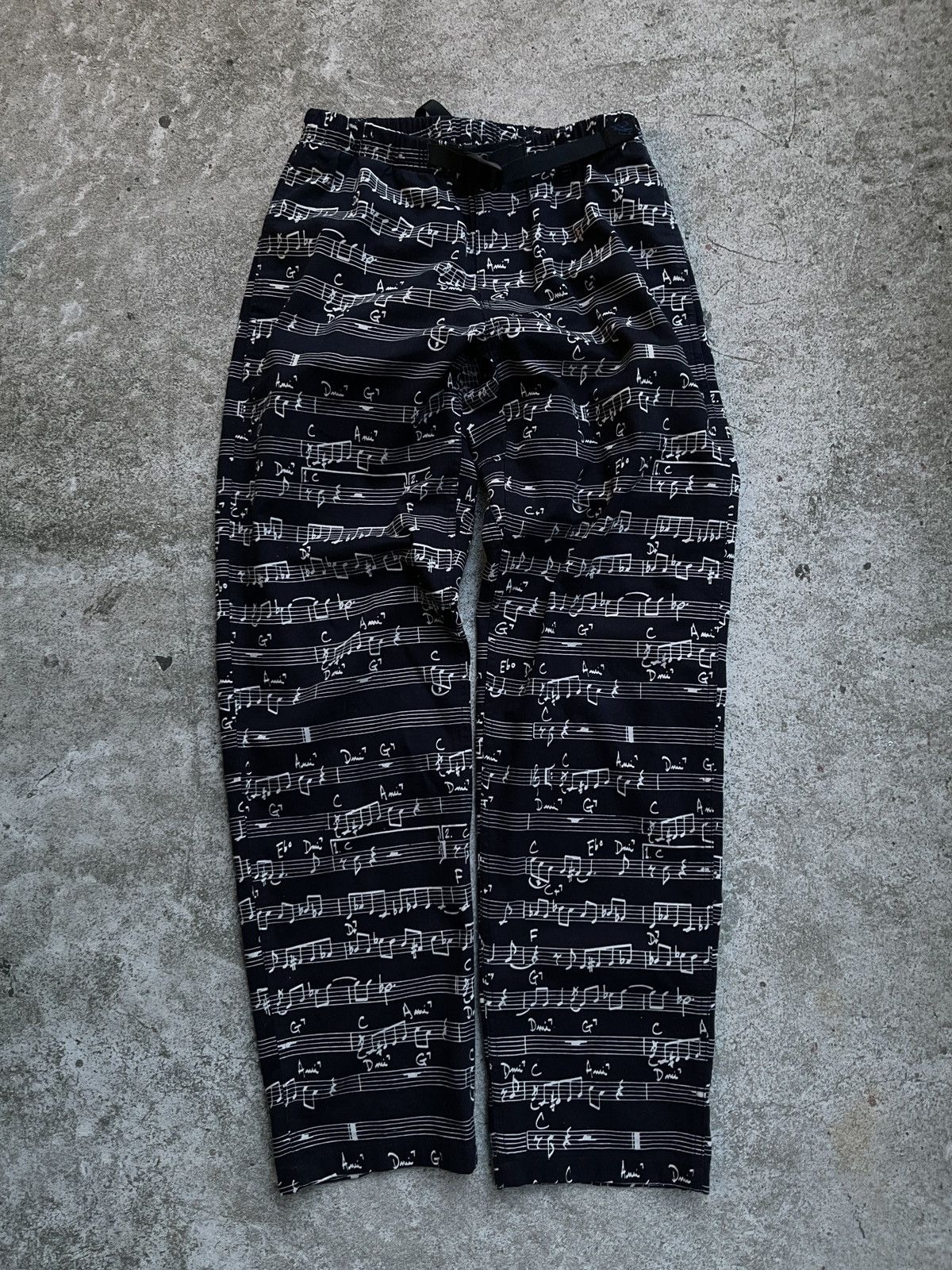 Gramicci × Streetwear × Vintage GRAMMICI BOOK WORKS MUSIC NOTES PANTS ...