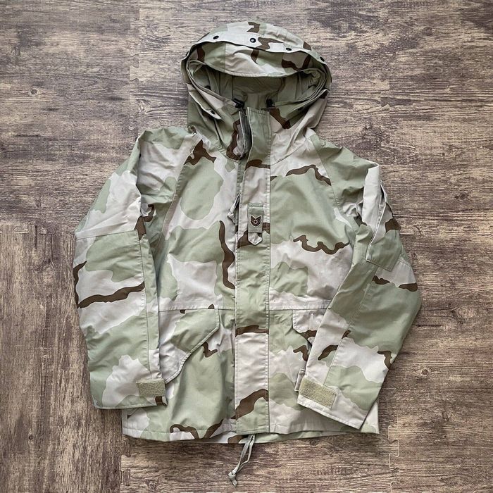 Vintage USGI Parka Cold Weather Desert Camouflage ECWCS Gore-Tex | Grailed