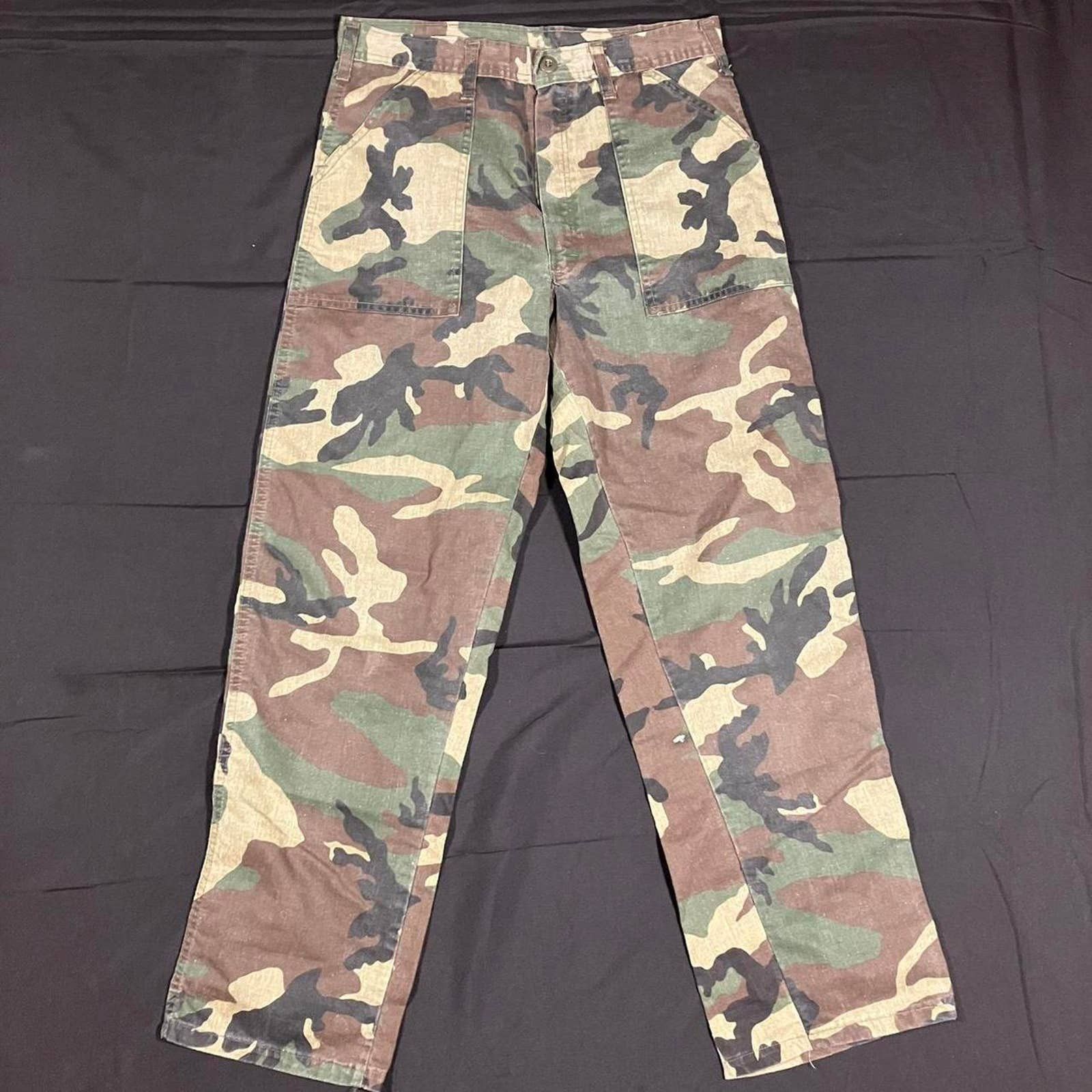 Military Military Surplus Camo Slacks | Grailed