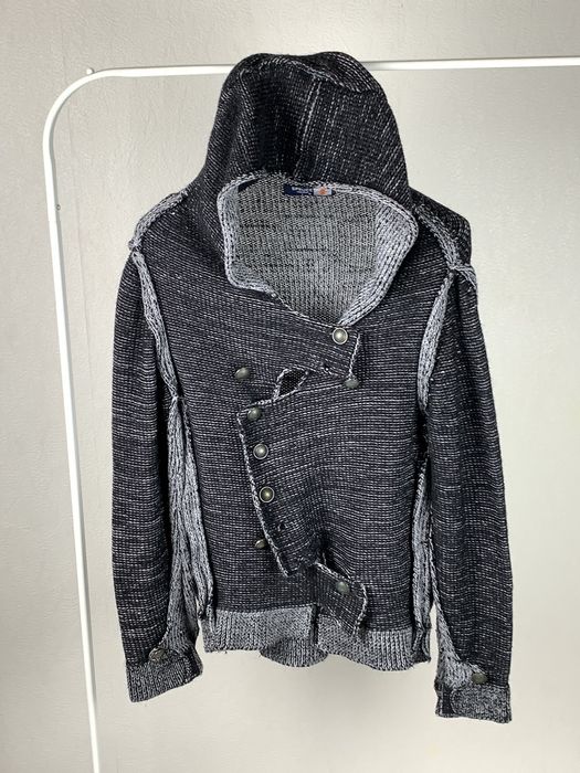 Vintage Avant Garde Sweater Ripped Torn Sweater Knit Japanese style ...