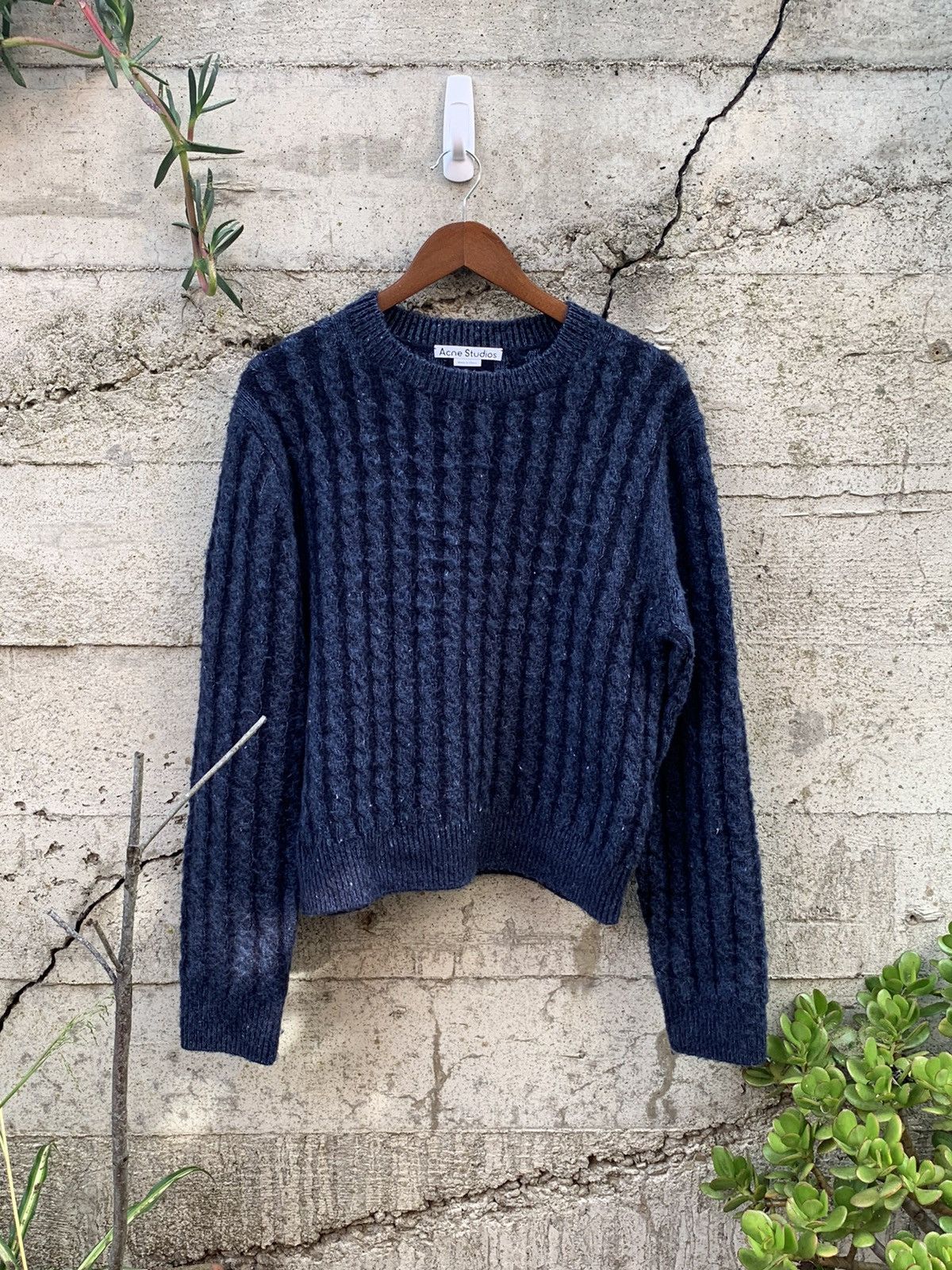 Acne Studios RARE GRAIL Acne Studios vertical ribbed texture sweater ...