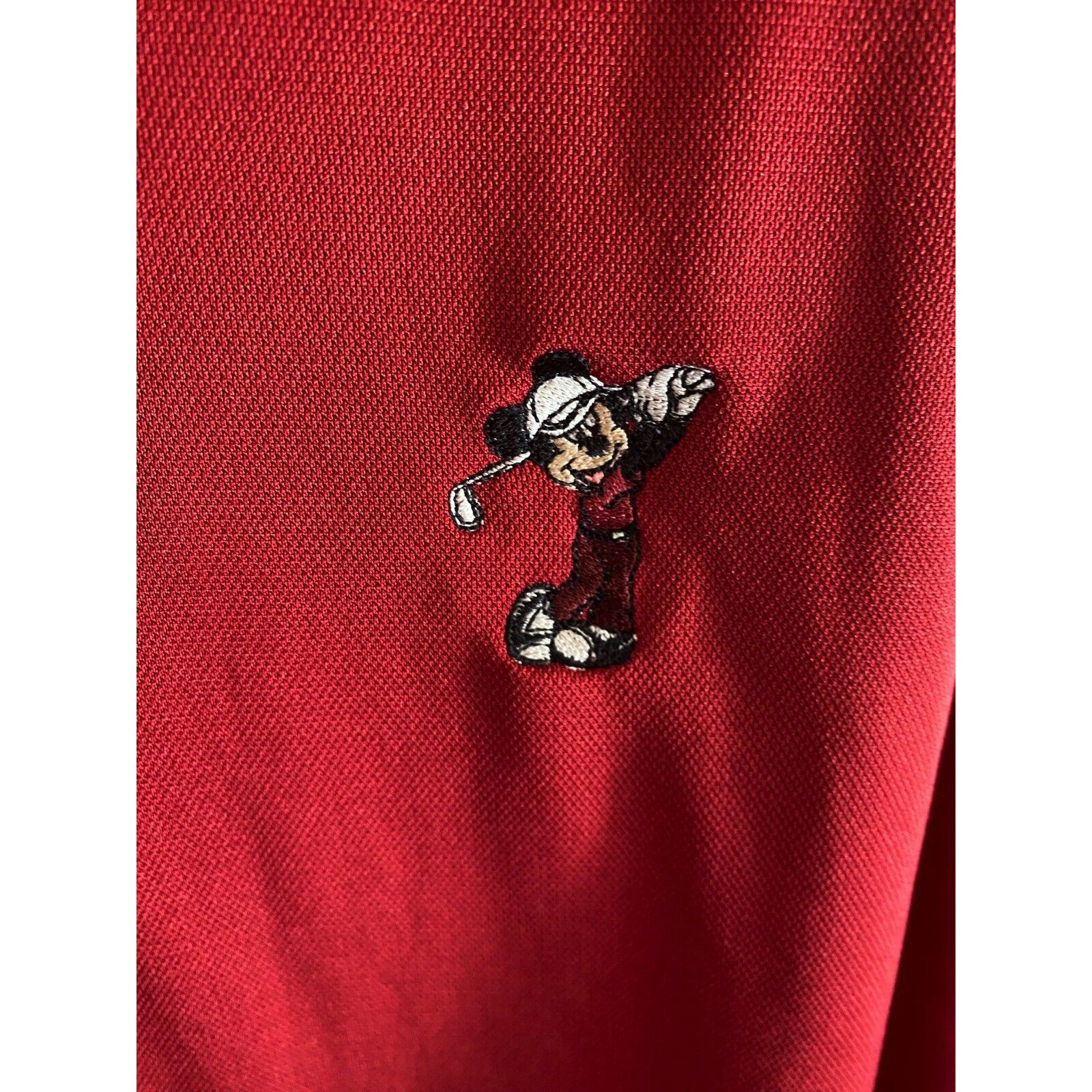 Disney Nike Walt Disney World Mickey Mouse Golf POLO SHIRT XL Extra ...