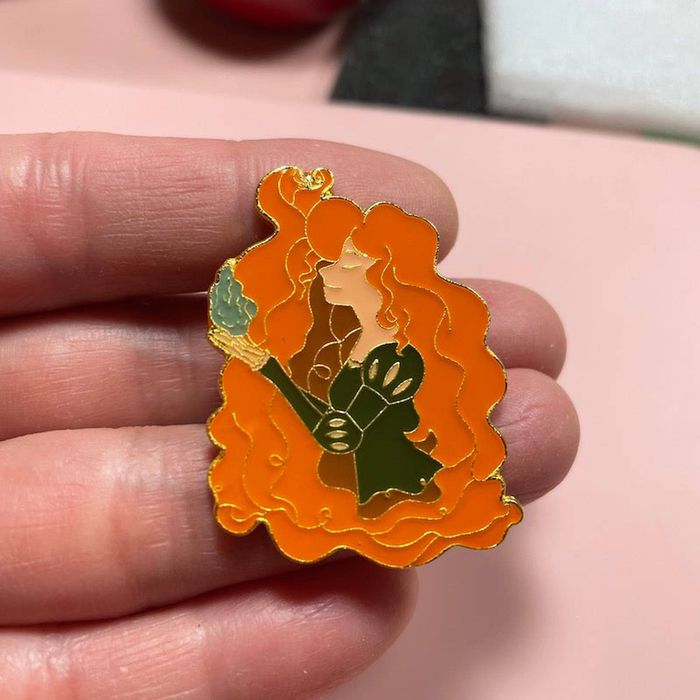 Enamel Disney Brave Princess Merida Hard Enamel Pins 27 | Grailed