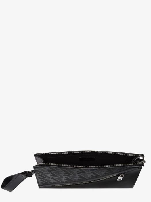 Fendi Fendi shadow diagonal clutch | Grailed