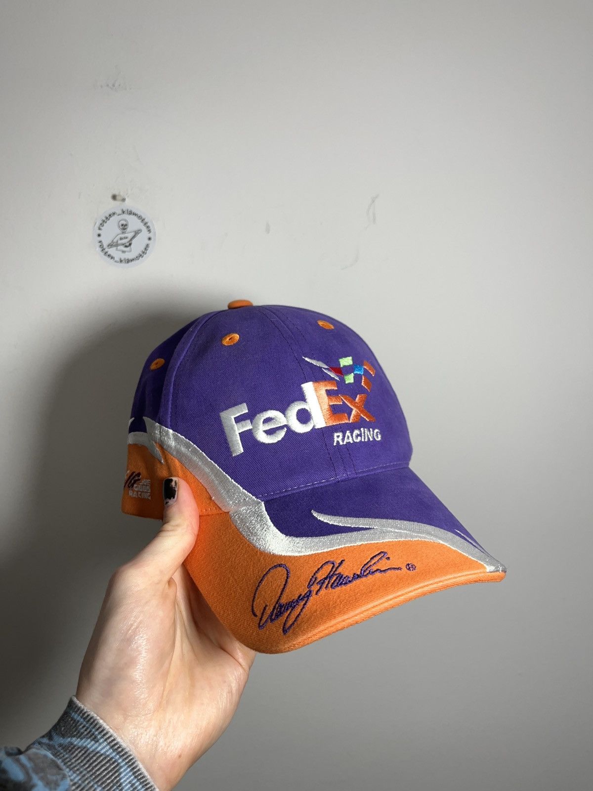 NASCAR × Racing × Vintage Danny Hamlin #11 Joe Gibbs FedEx nascar ...
