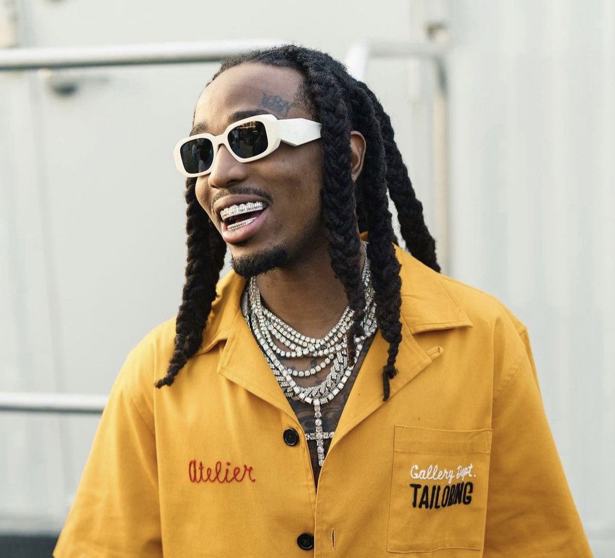 Raf Simons *NEW* PRADA 2024 Runway Sunglasses SPR17W symbole grunge y2k ...