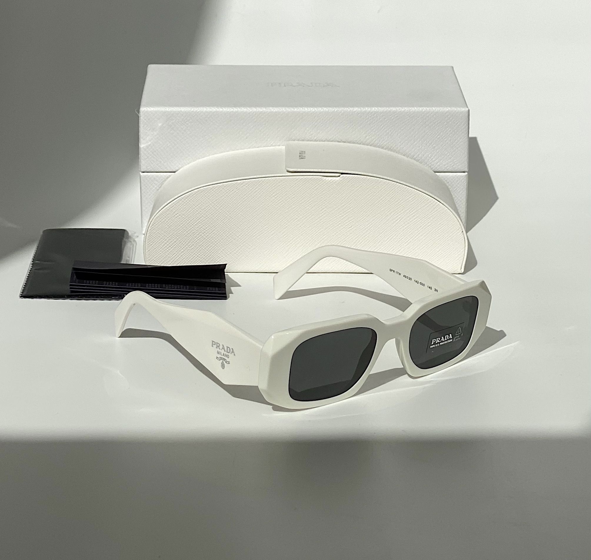 Raf Simons *NEW* PRADA 2023 Runway Sunglasses SPR17W rapper quavo asap ...