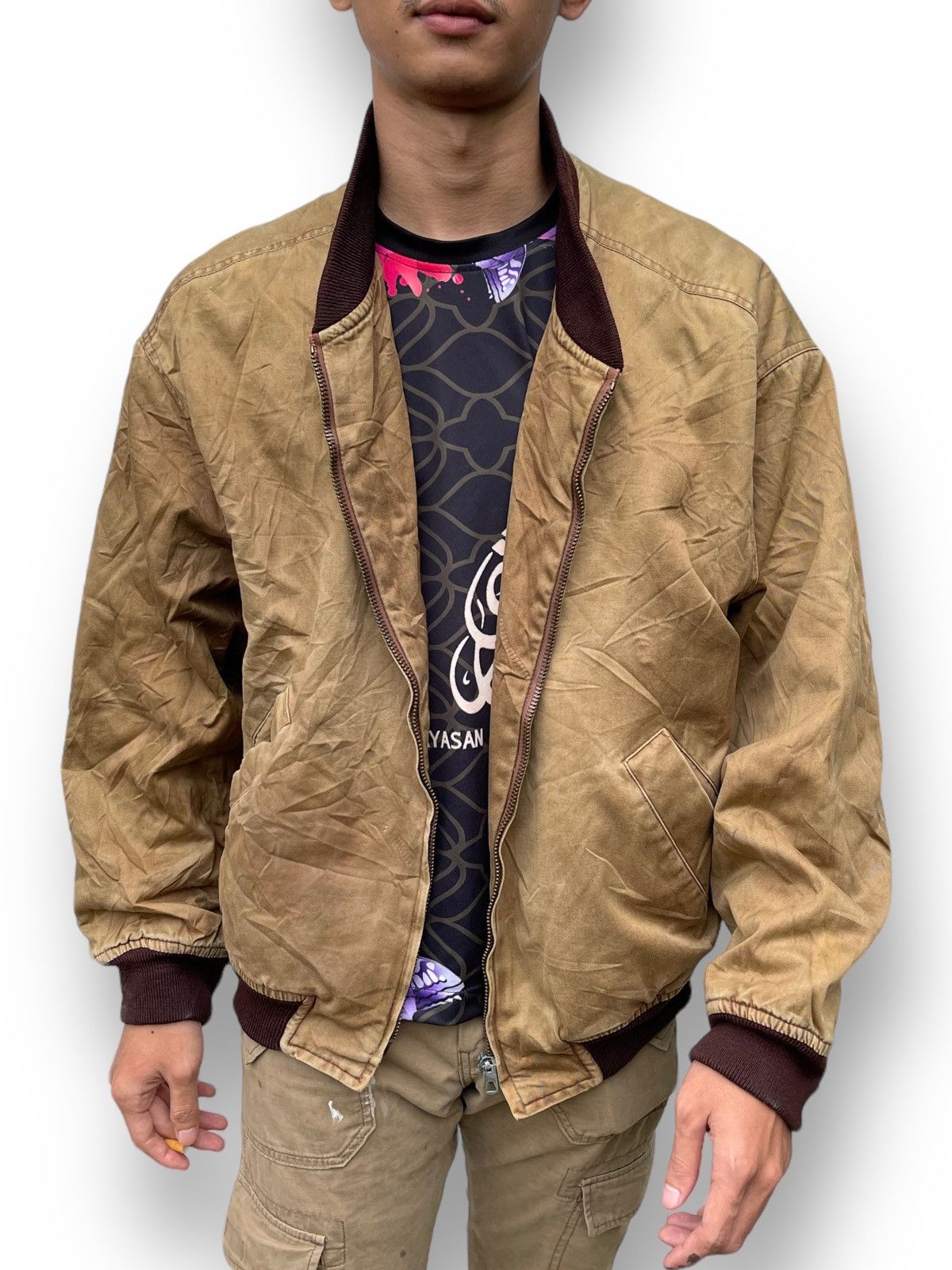 Vintage 🔥Vintage Buenos Liberto Cotton Jacket Made In Italy | Grailed