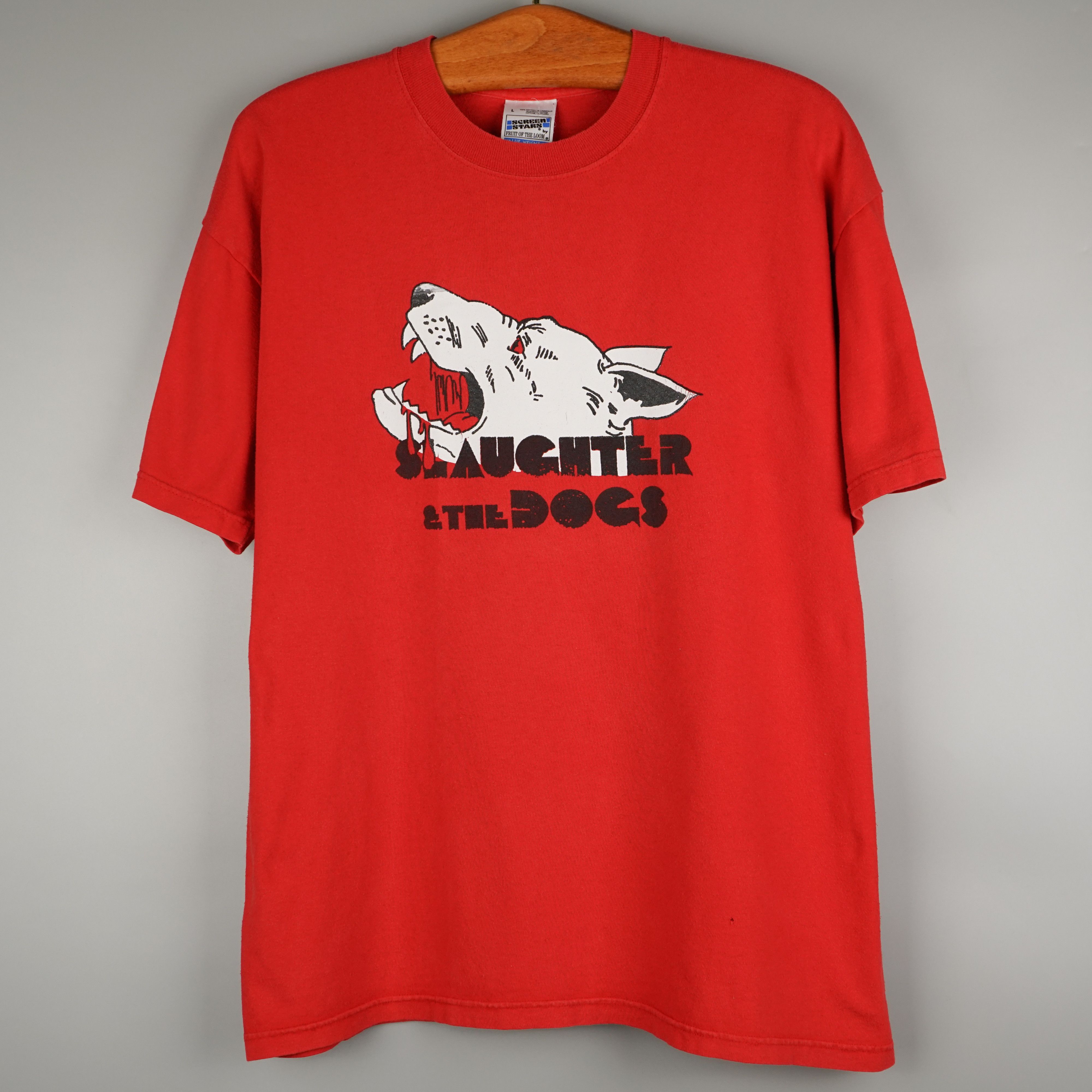 Vintage Vintage Slaughter And The Dogs t shirt 90s | Grailed
