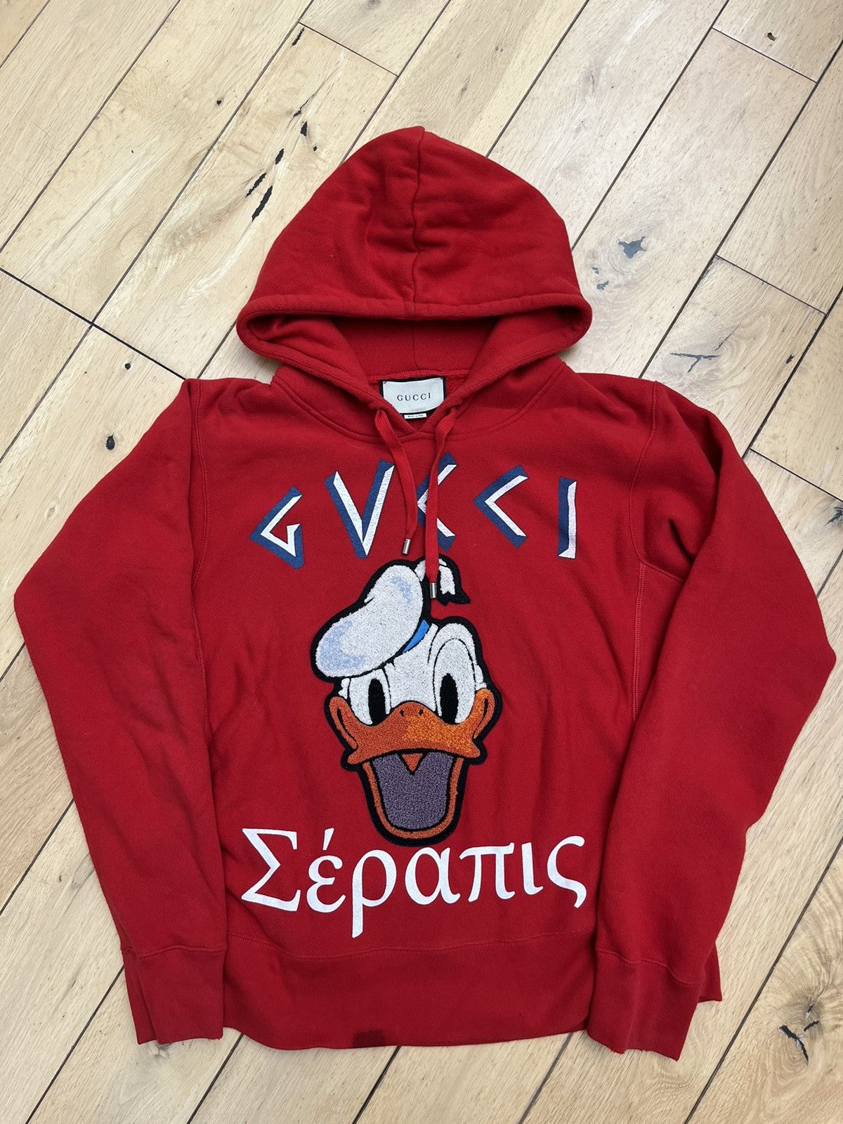 Gucci Gucci x Disney Donald Duck Hoodie | Grailed