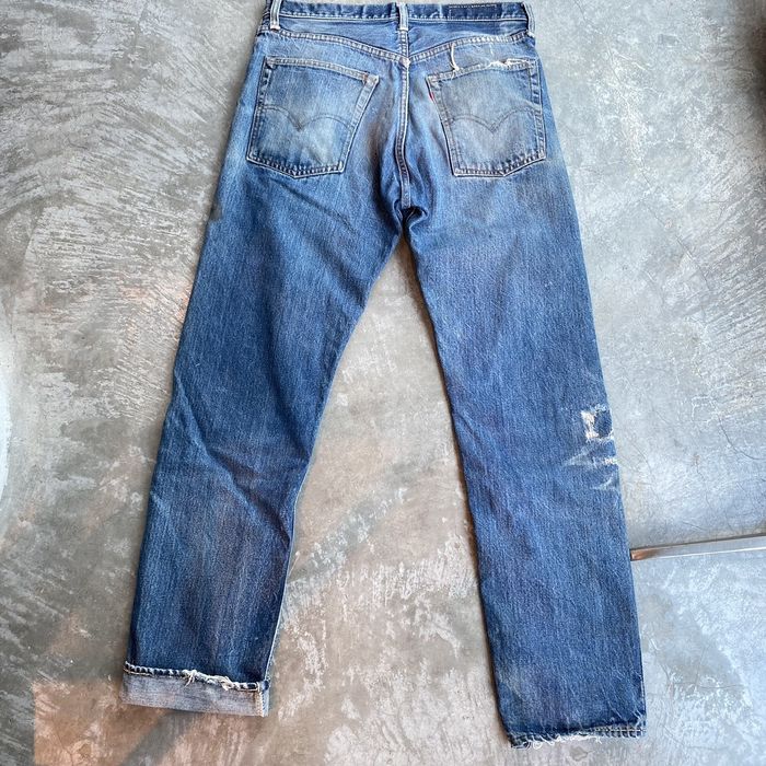 Vintage Vintage Early 70s Levis Big E 505 thrashed Non Selvedge Jean | Grailed