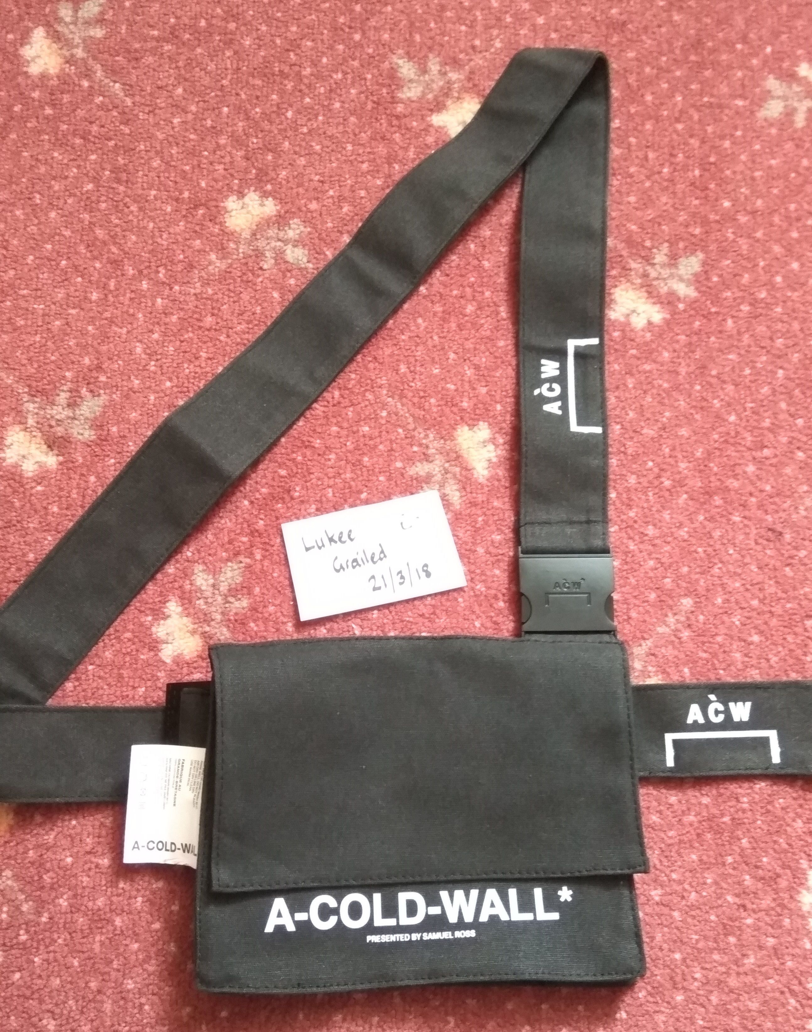 A-COLD-WALL* A cold wall ACW utility holster bag Model 2 Large | Grailed