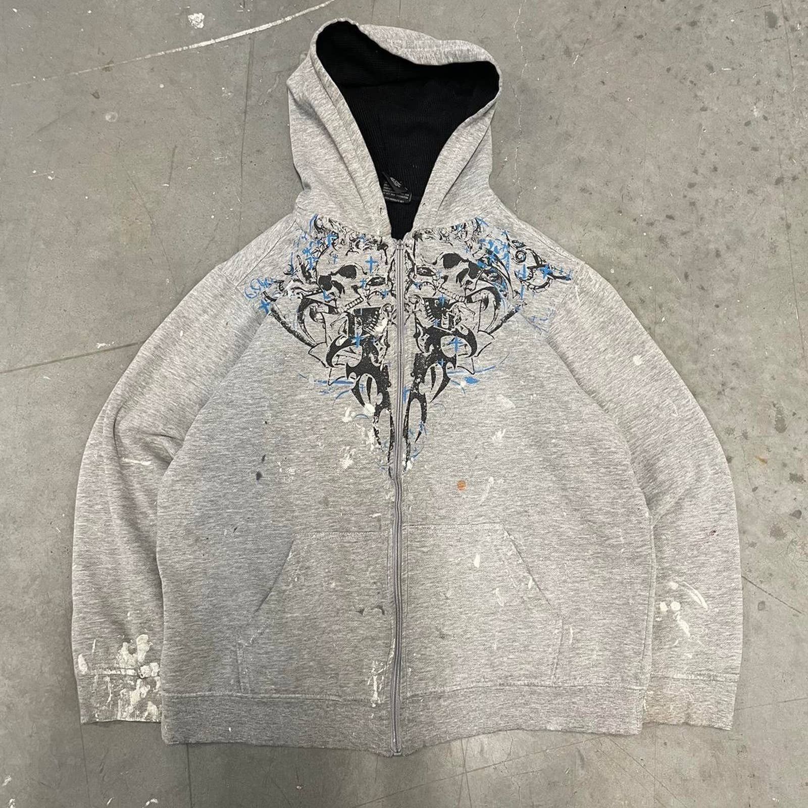 Vintage Crazy grunge y2k paint splatter | Grailed