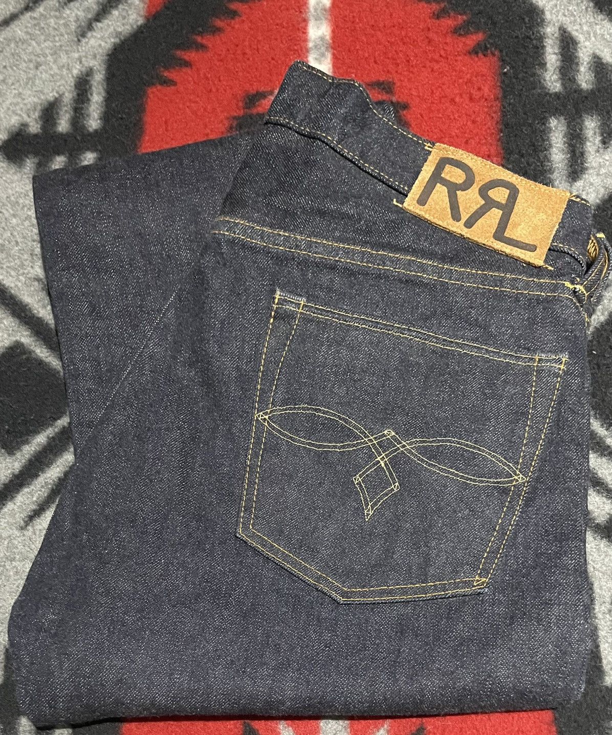 RRL Ralph Lauren RRL Low Straight Indigo Jeans | Grailed