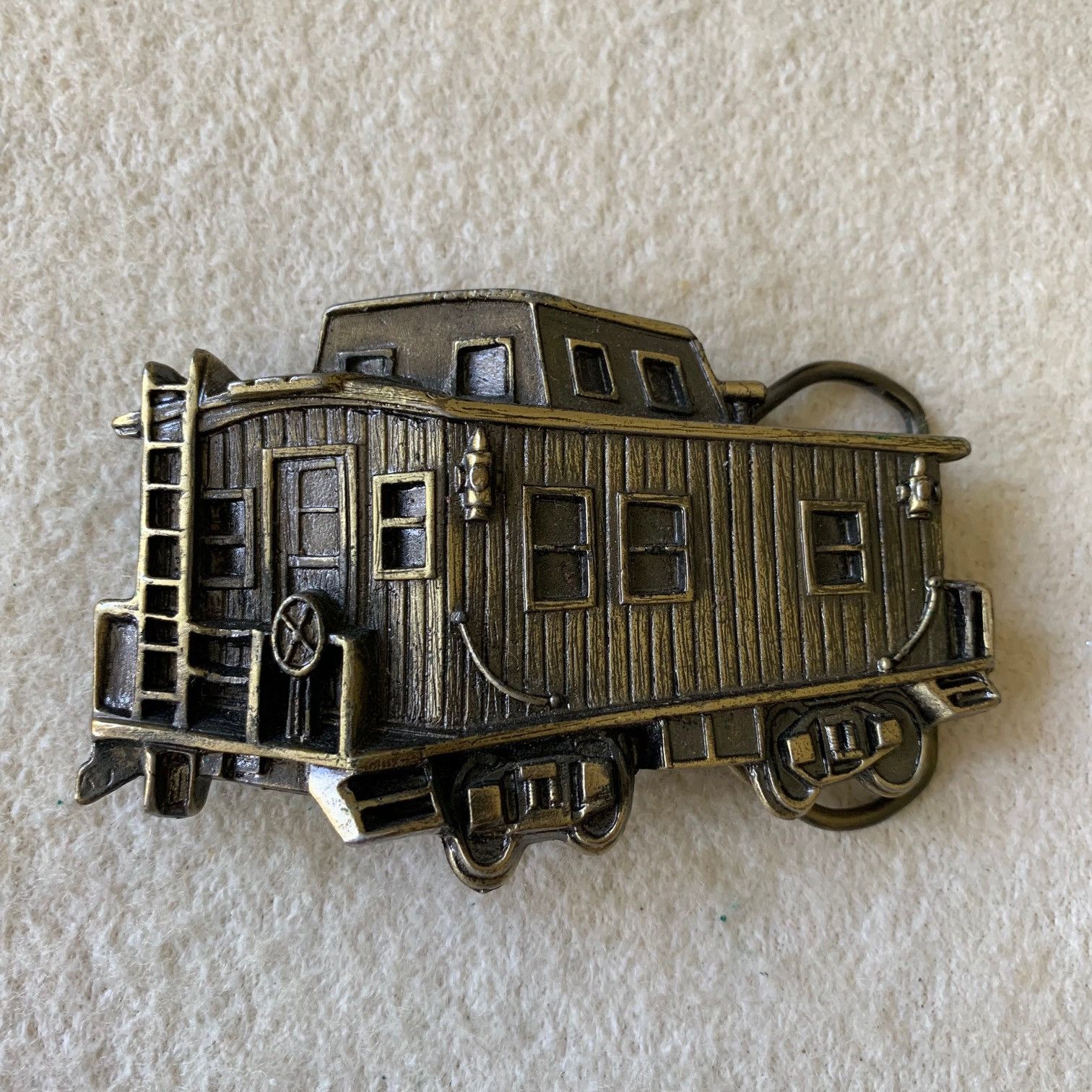 Buckle × Vintage Limited Edition Brass Great American Buckle Co. TRAIN ...