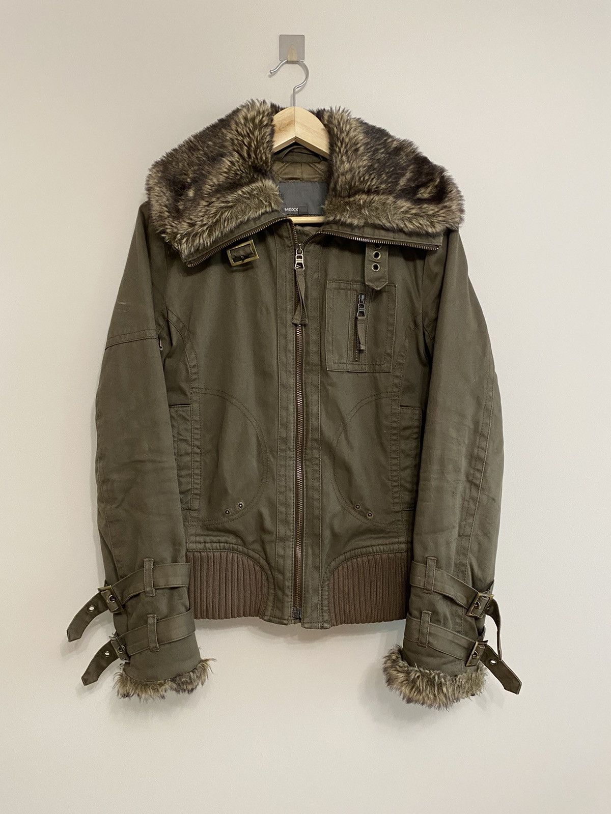 Vintage Vintage bondage fuzzy japanese y2k jacket avant garde | Grailed