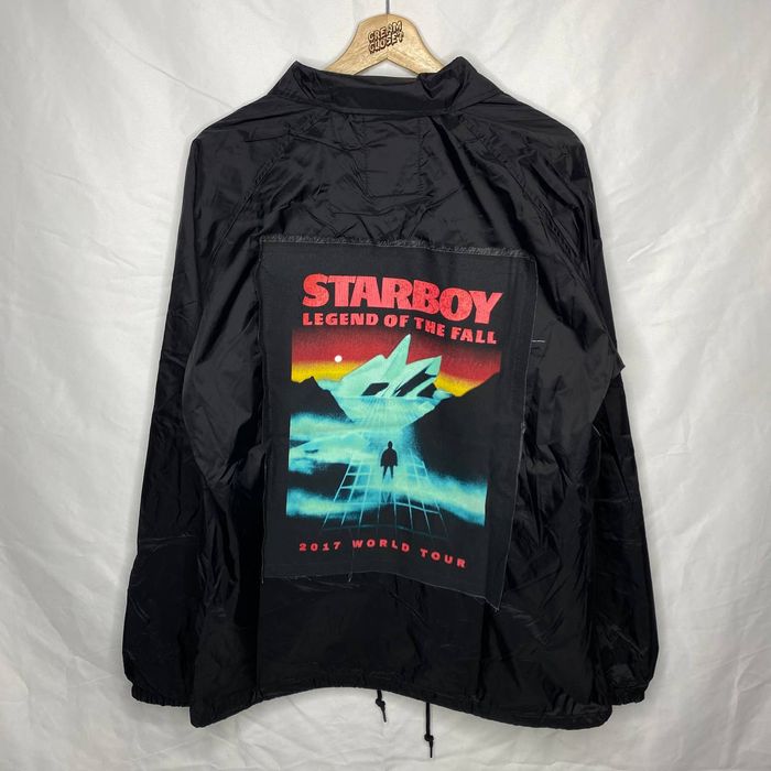 The Weeknd The Weeknd XO Starboy Legend of the Fall Tour Merch Jacket L | Grailed
