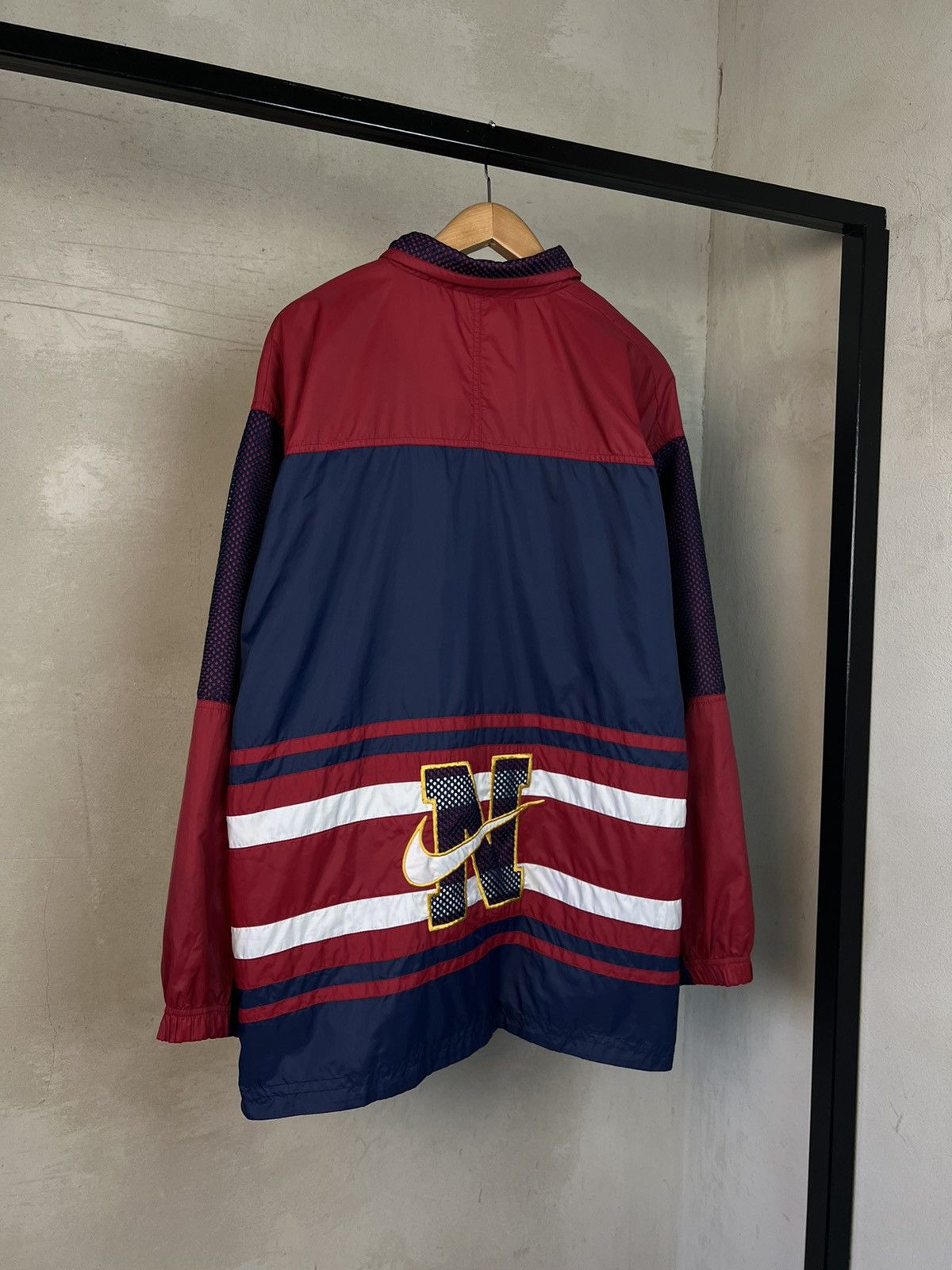 Nike × Nike ACG × Vintage Rare Nike vintage big logo light jacket nylon ...