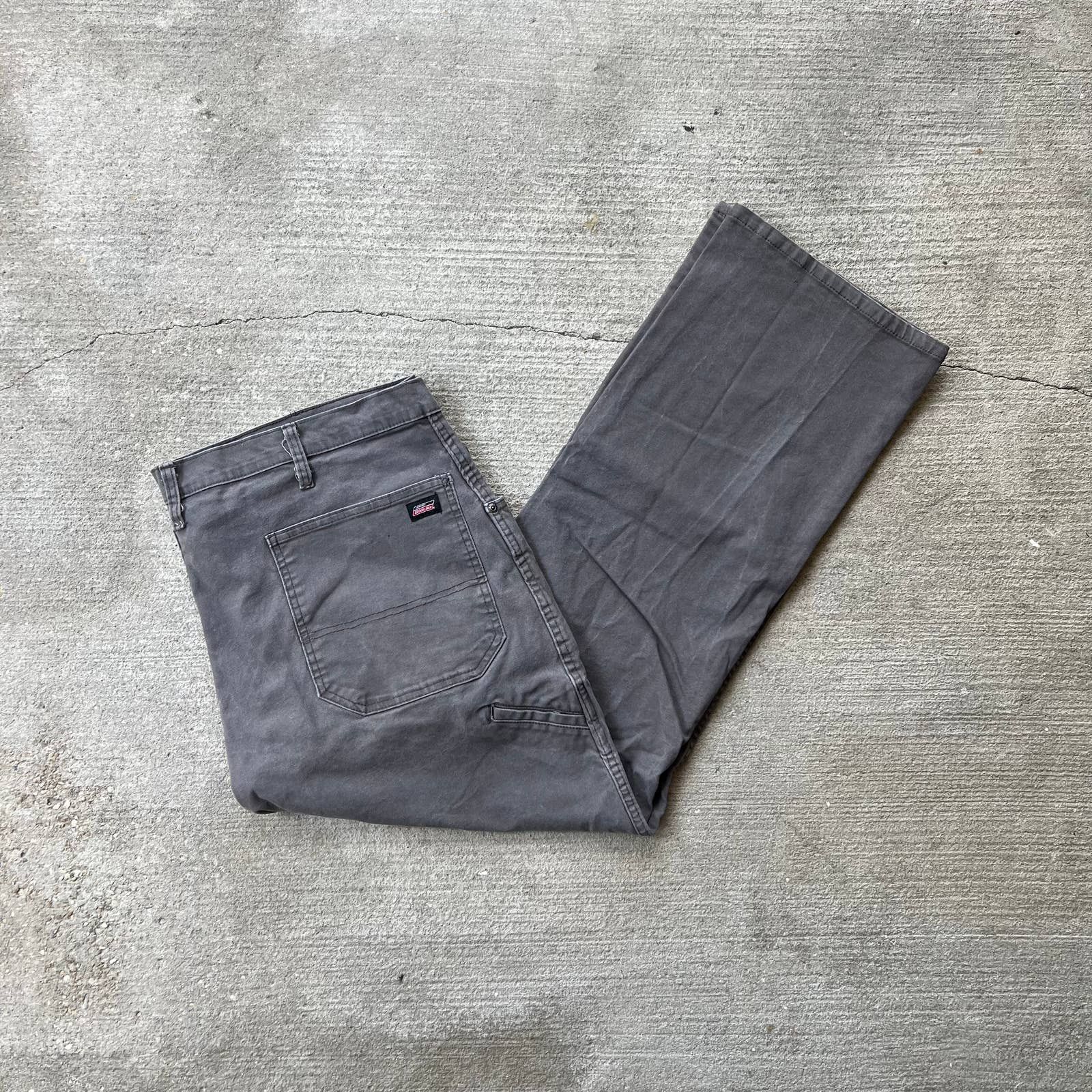 Dickies × Streetwear × Vintage Vintage gray dickies work wear pants ...