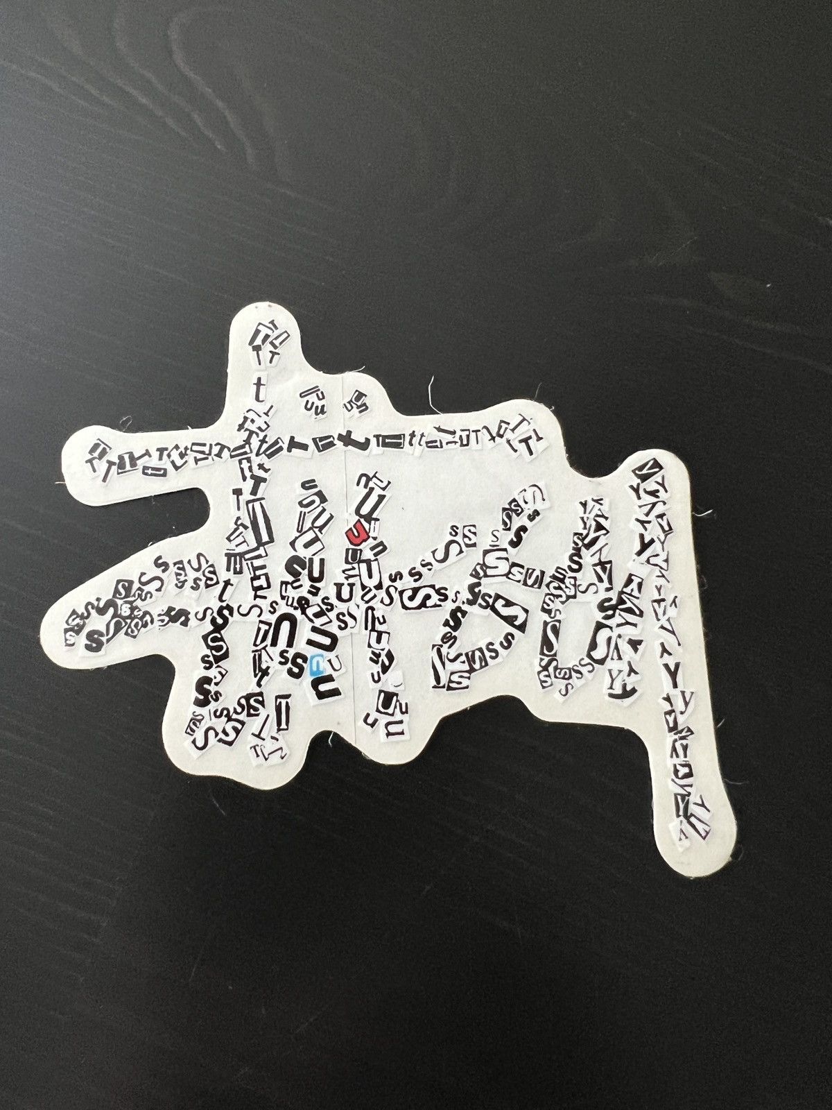 Stussy Stussy Spelled Out Letter Script Sticker | Grailed