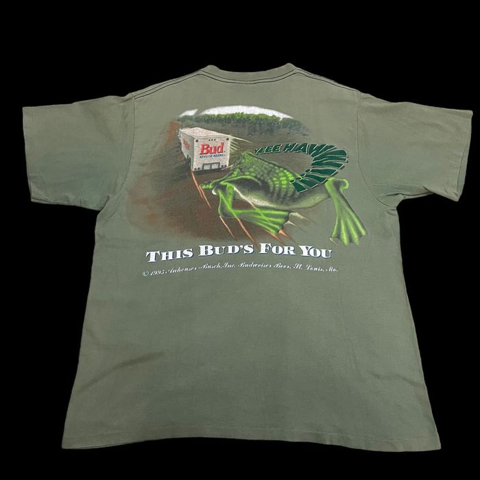 Vintage 1995 Budweiser Frog | Grailed