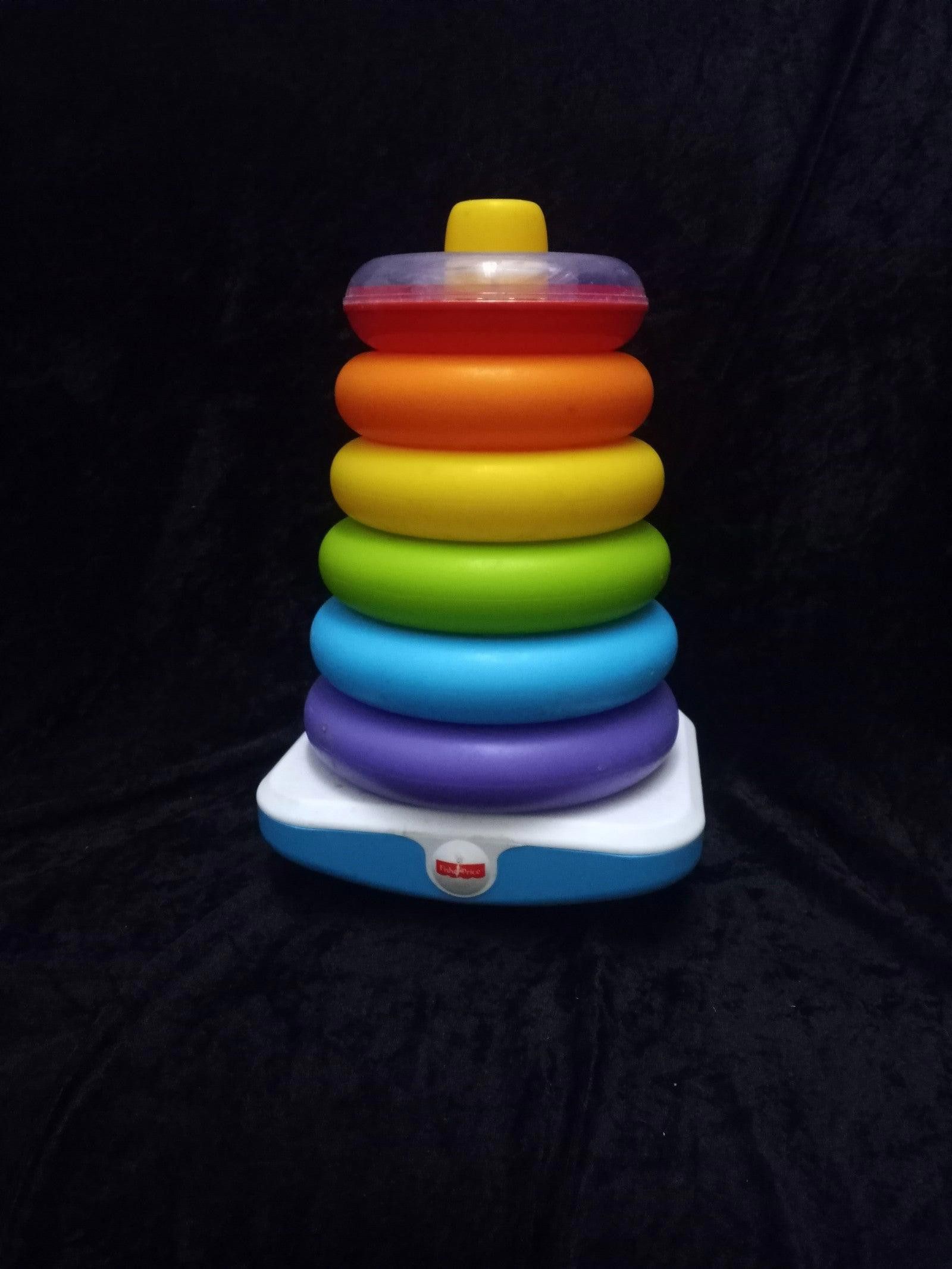 Designer Fisher-Price Giant Rock-A-Stack Toy | Grailed
