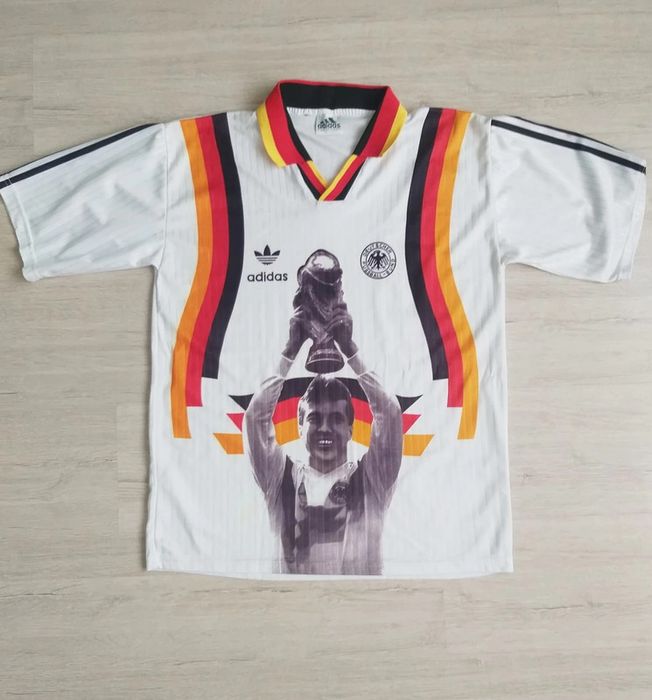 Adidas Adidas Germany Lothar Matthaus World Cup 1990 T-shirt | Grailed
