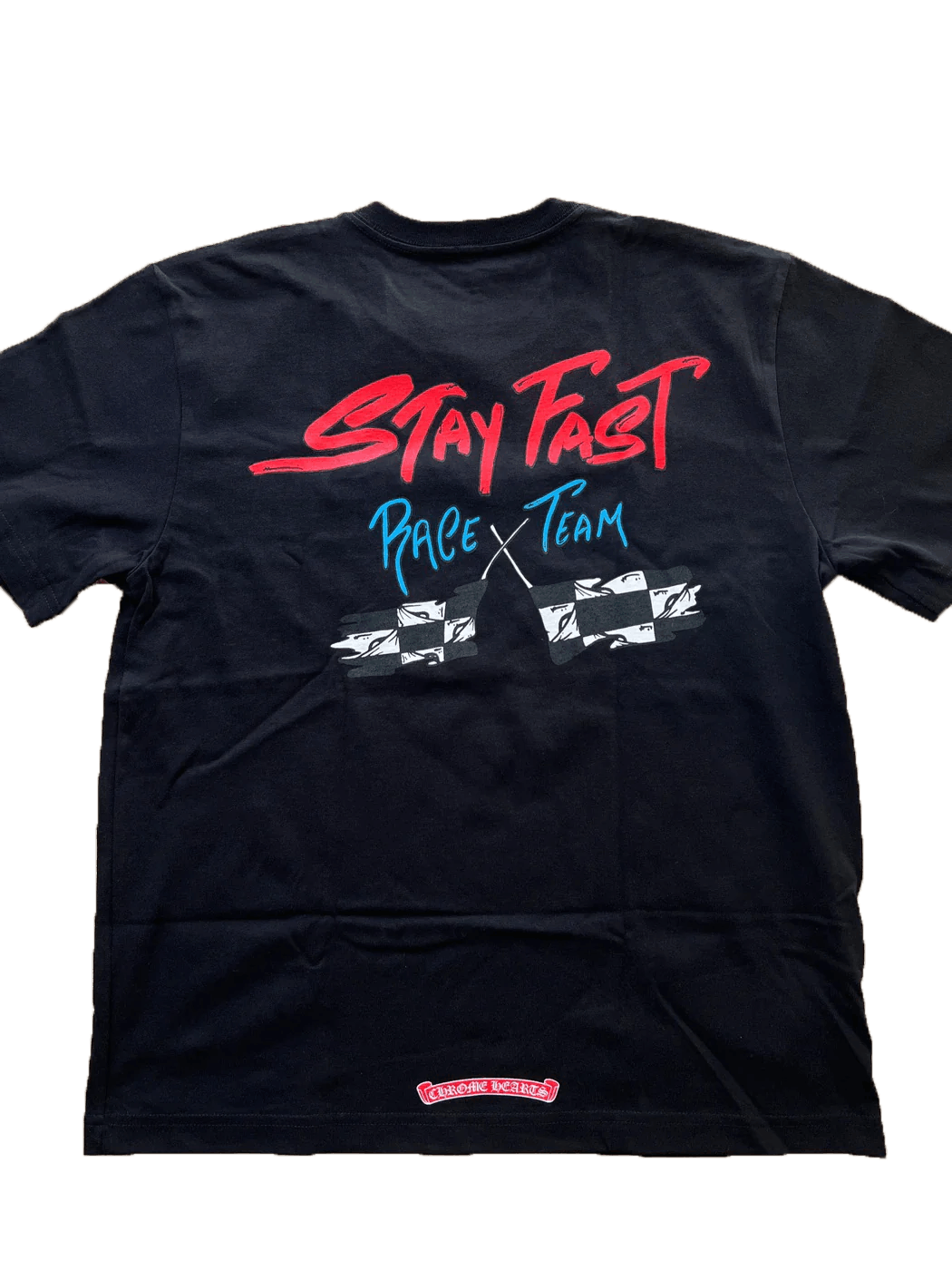 Chrome Hearts Chrome Hearts Matty Boy Stay Fast Race Team T-Shirt Black ...