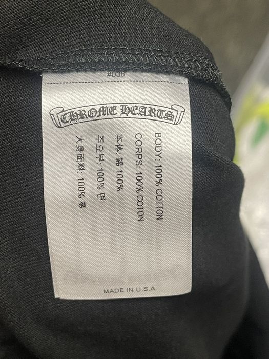 Chrome Hearts Chrome Hearts Matty Boy Stay Fast Race Team T-Shirt Black ...