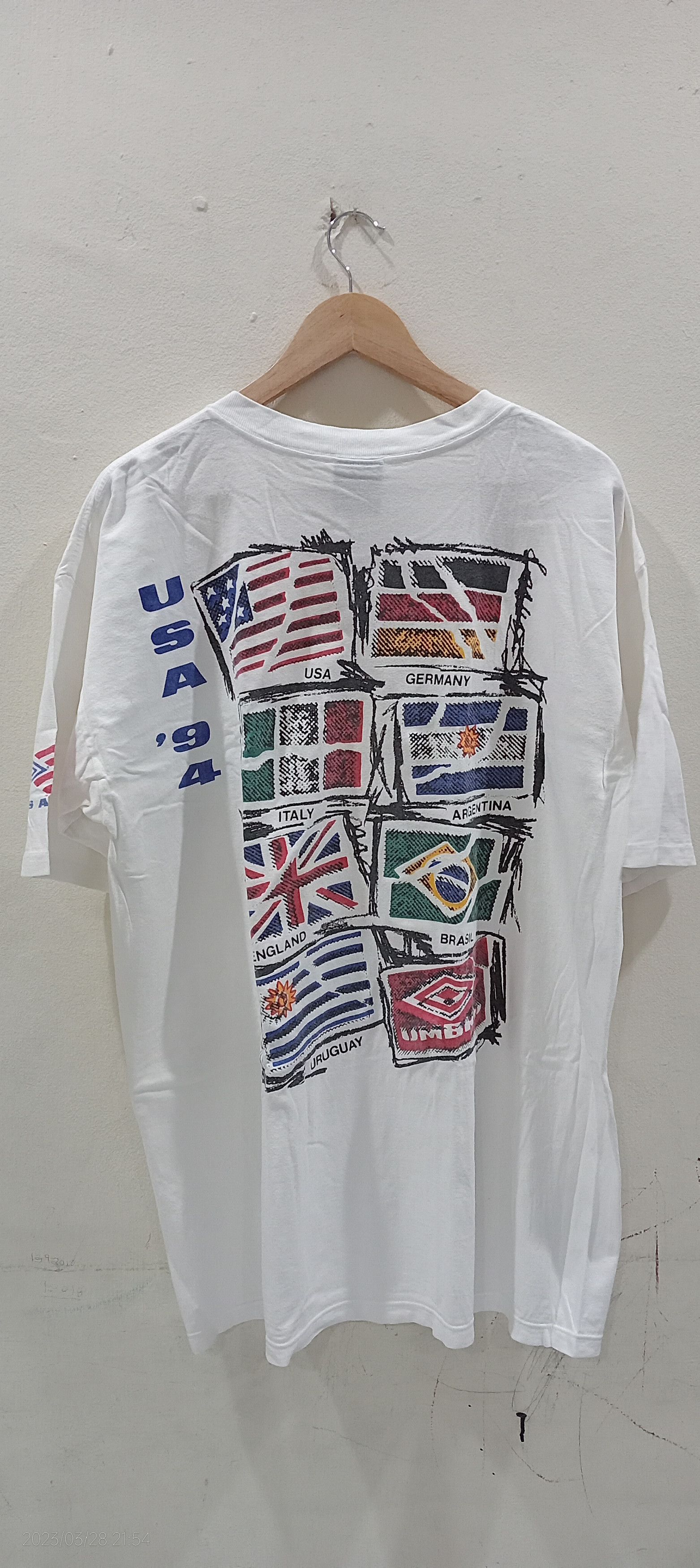 Umbro 🔥Vintage 90' World Cup USA 94 Tee by UMBRO MADE IN USA | Grailed