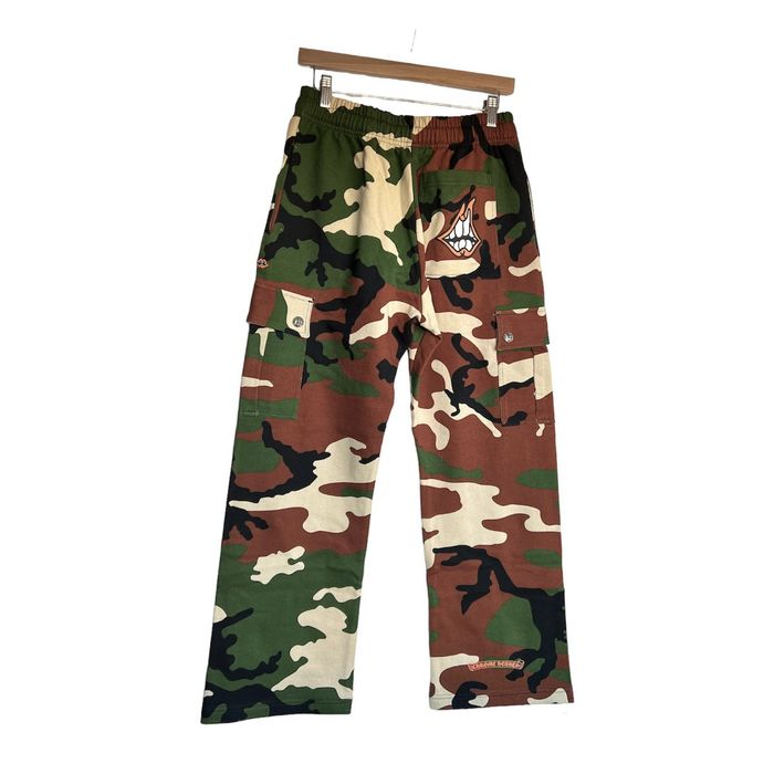 Chrome Hearts Chrome Hearts Matty Boy Camo Caution Sweatpants | Grailed