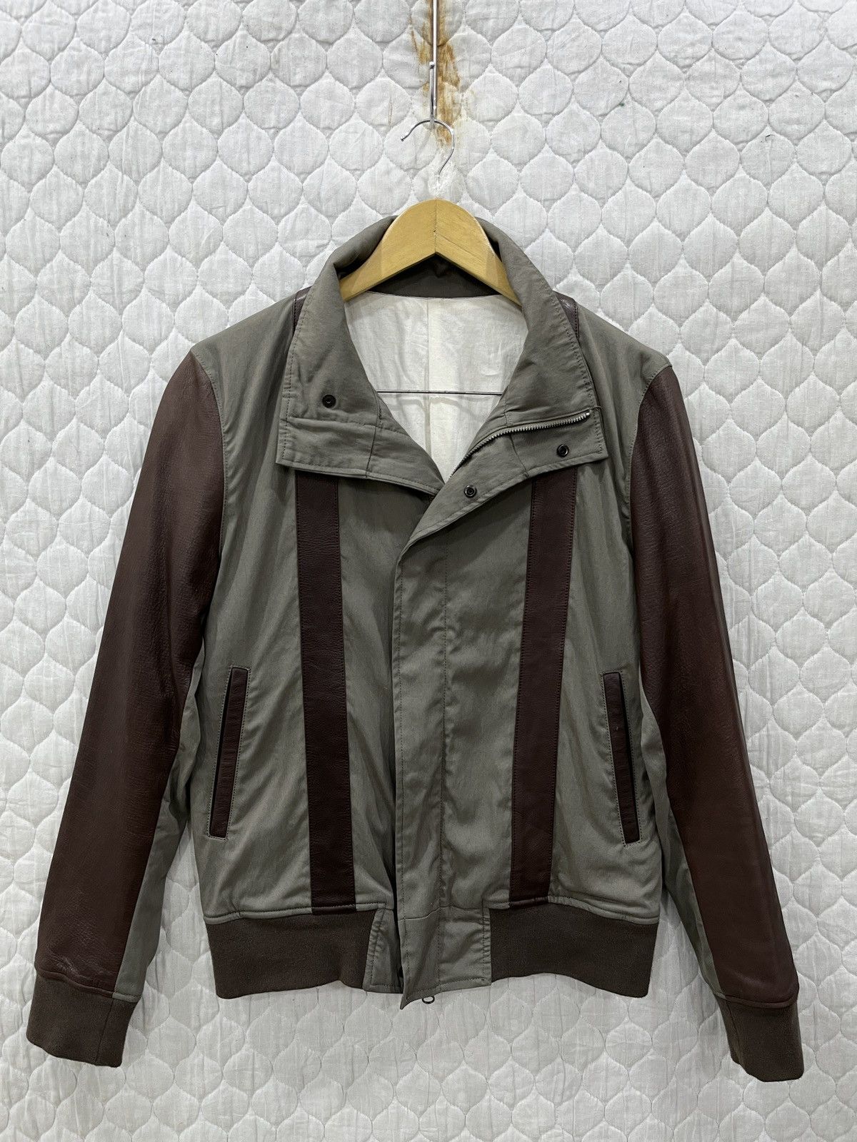 Archival Clothing (Vvv). DAVIT MEURSAULT JAPAN LEATHER COTTON SAMPLE ...