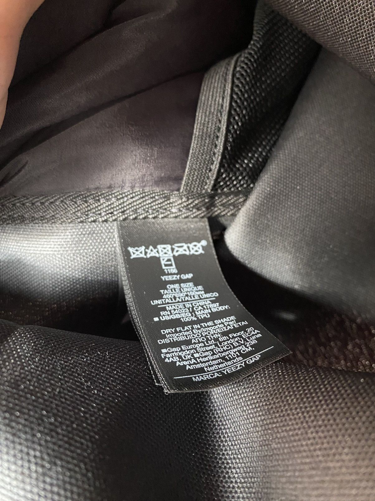 Kanye West Yzy Gap Balenciaga dry bag | Grailed