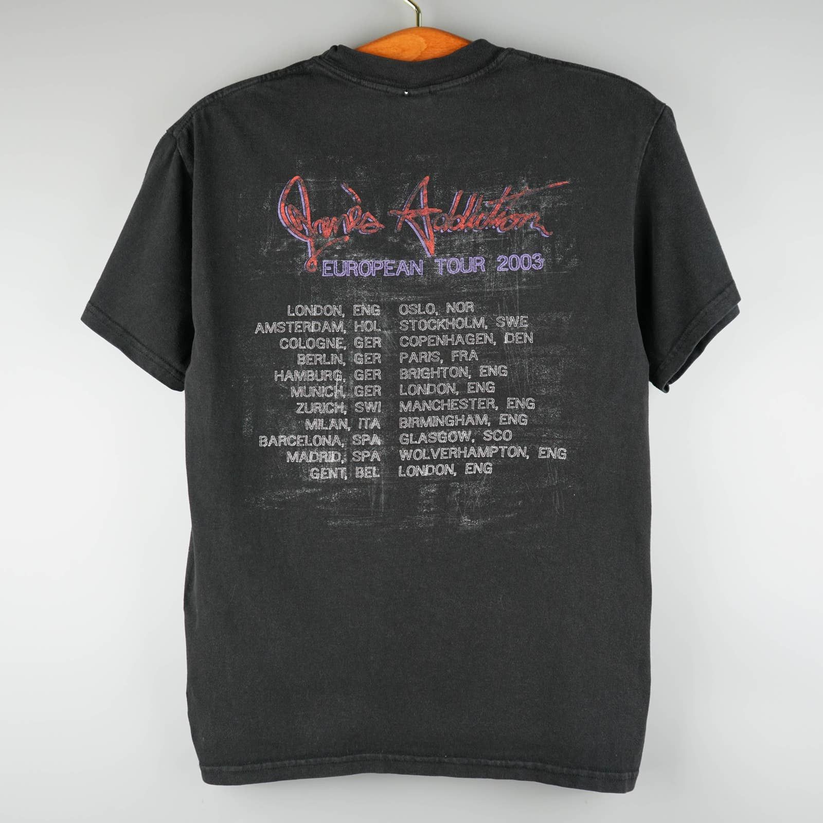 Band Tees × Tour Tee × Vintage 2003 Janes Addiction tour t-shirt | Grailed